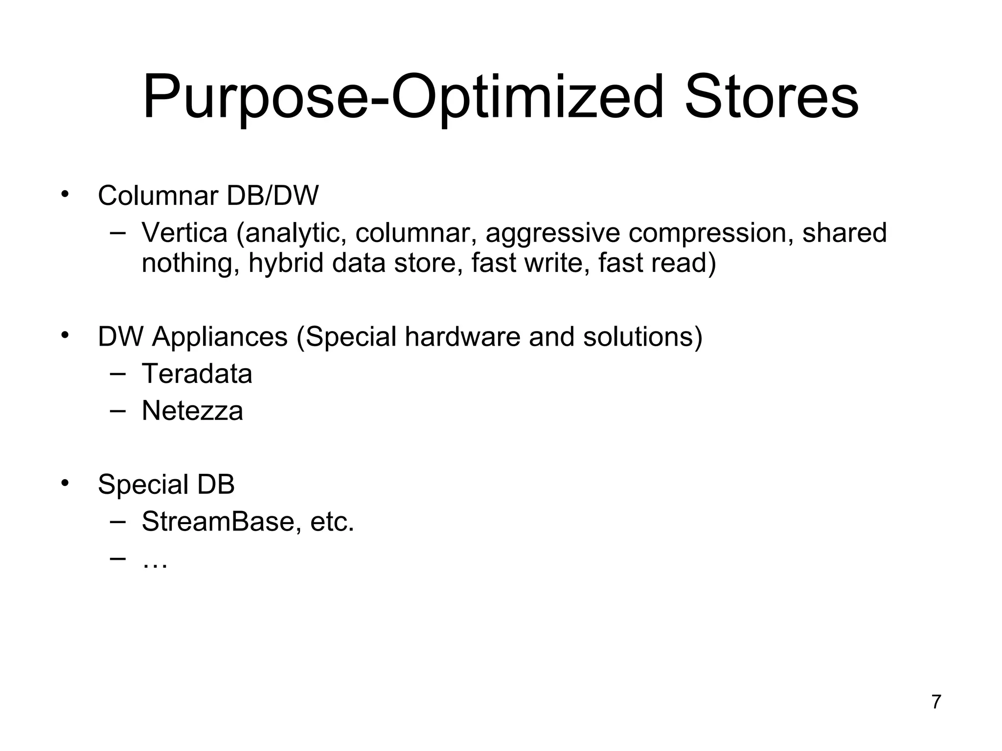 The World of Structured Storage System | PPT