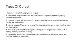 Structured system analysis and design | PPTX