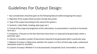 Structured system analysis and design | PPTX
