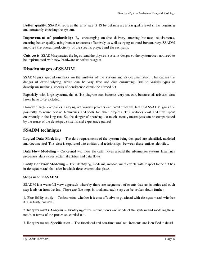 structured-systems-analysis-and-design-methodology