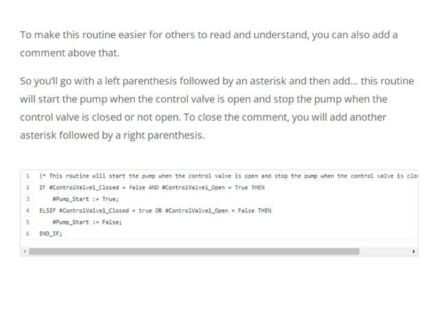 Plc Structured Text St Programmingpptx Programming Languages