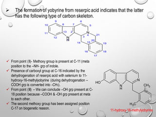Structure Elucidation of Reserpine (M. Pharm) | PDF