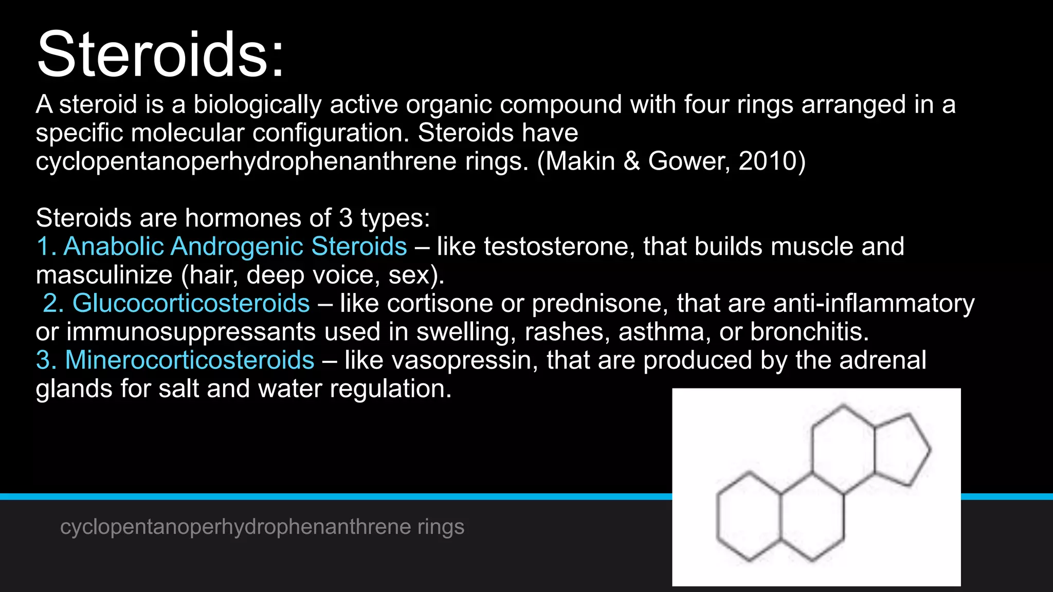 Structure elucidation of steroids | PPTX