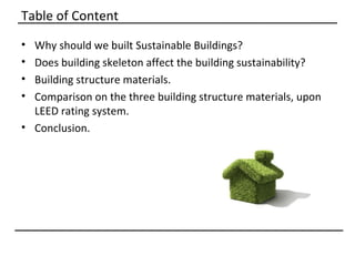 Structure engineers and green building | PPT | Civil Engineering ...