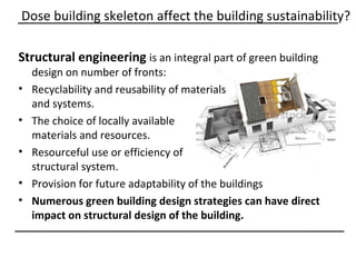 Structure engineers and green building | PPT | Civil Engineering Industry | Industries