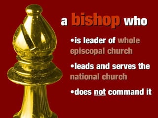 The Episcopal Church and You: Understanding its Structure | PDF