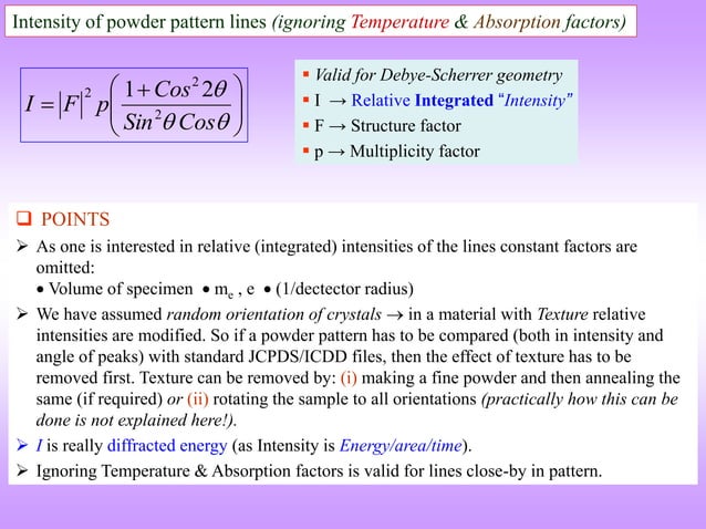 structure_factor_calculations.ppt | Chemistry | Science