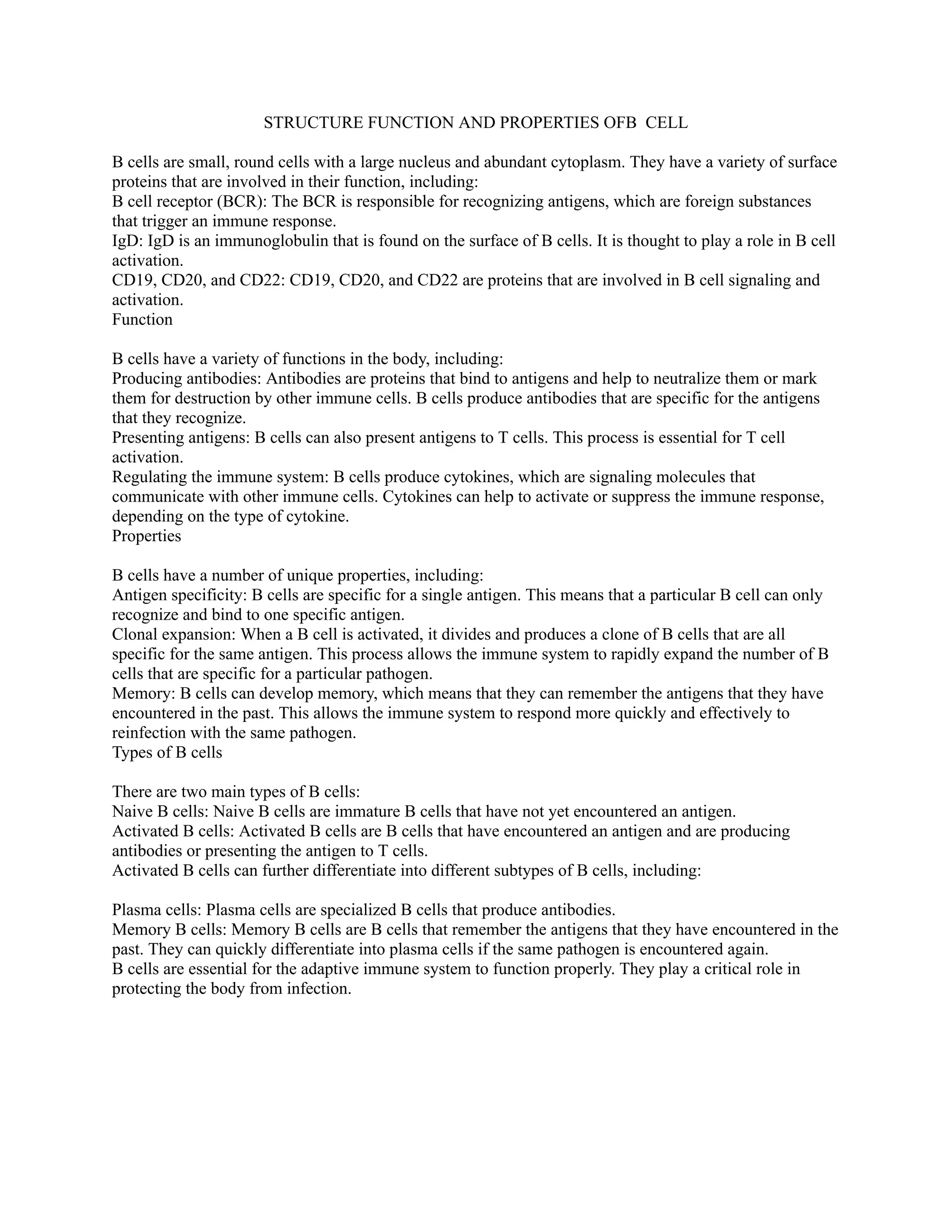 Structure,Function and Properties of Immune cells.pdf