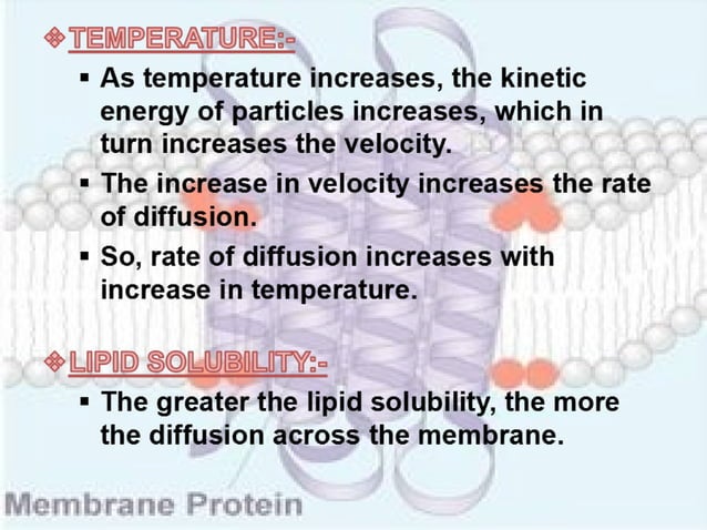 Structure & function of cell membrane | PPT | Biological Sciences | Science