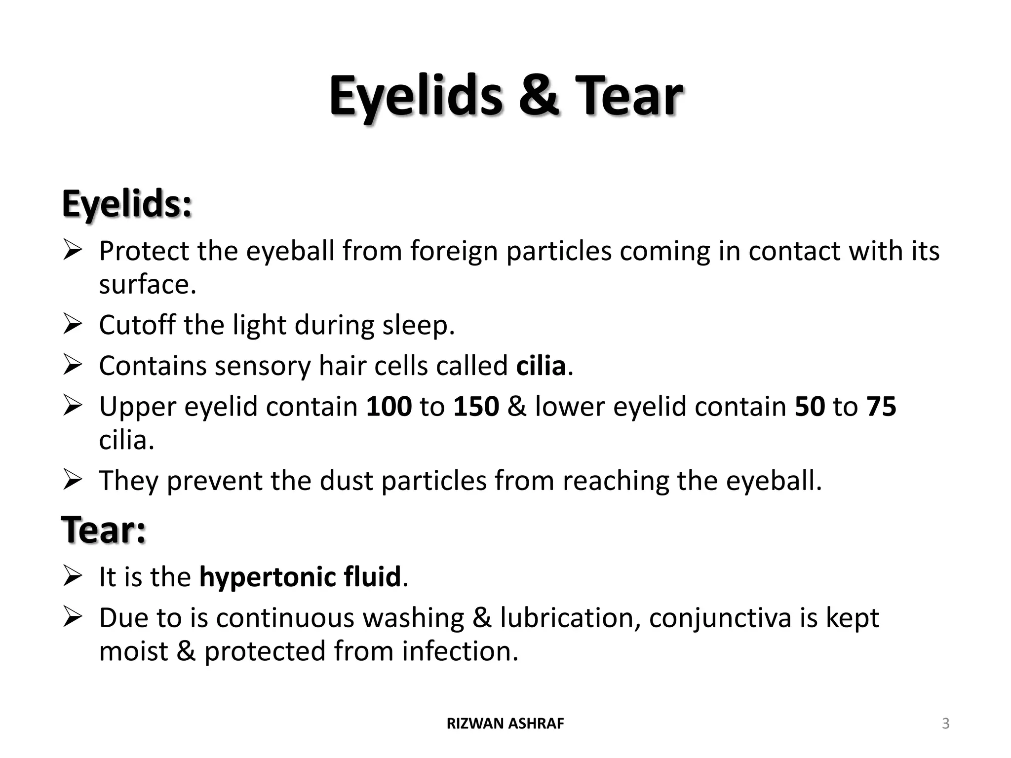 Structure & Function of Eye | PPTX