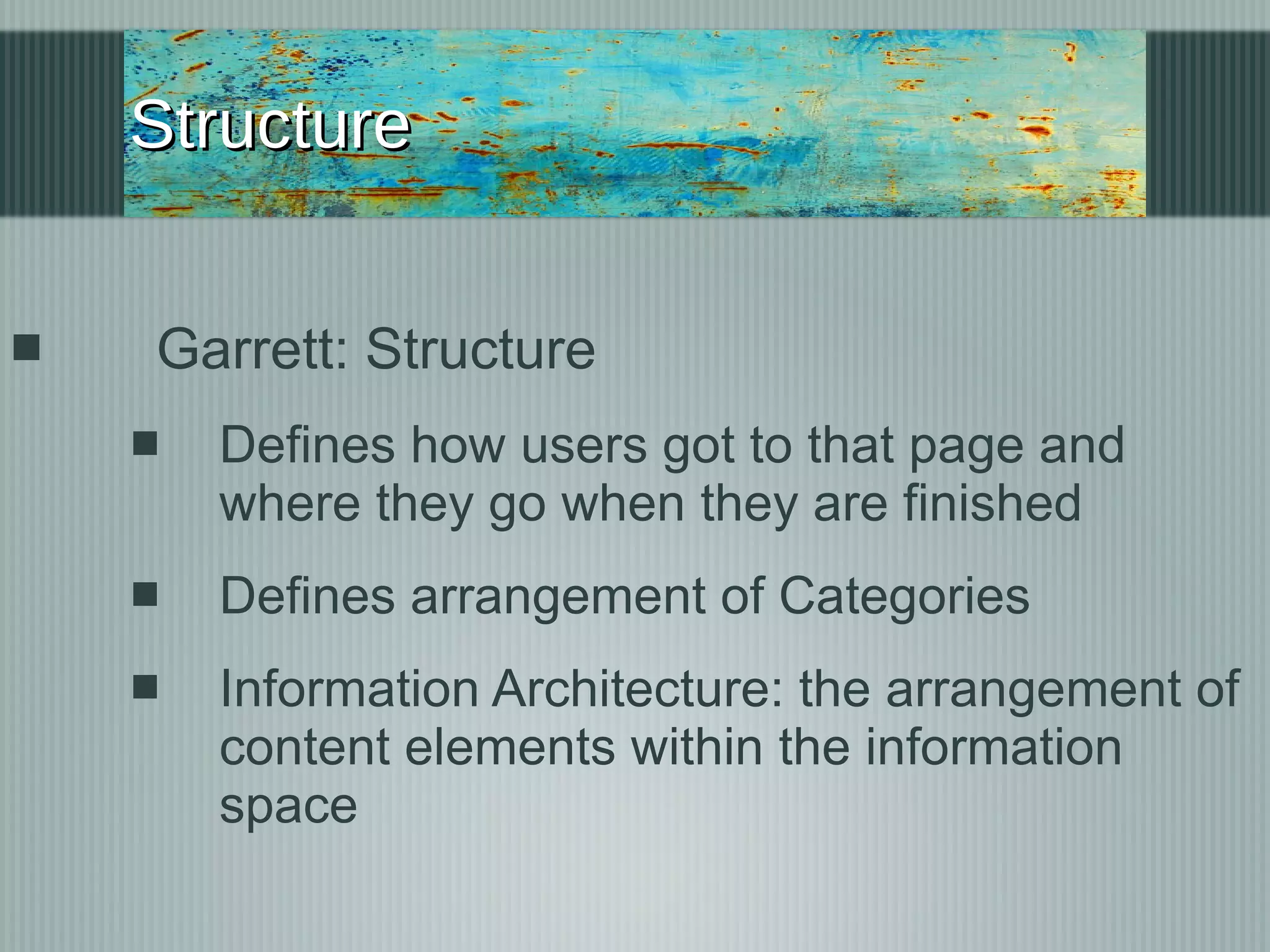 Structure in Basic Web Design | PPT