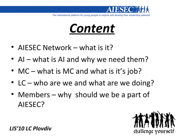 AIESEC structure | PPT