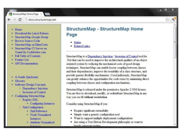 StructureMap, Injetor de Dependência