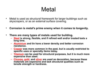 Structure materials | PPT