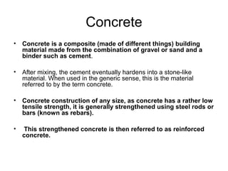 Structure materials | PPT
