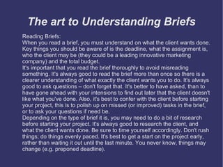 Structure of a brief | ODP