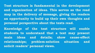 Structure of academic text | PPTX