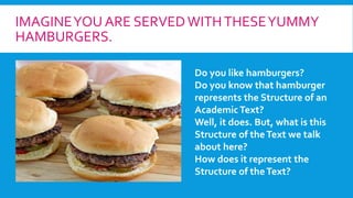 Structure of academic text | PPTX