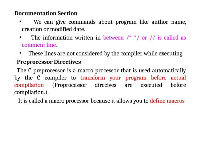 structure of a c program - slideshare.pptx