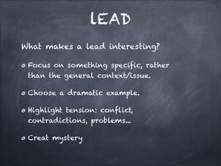 Structure of a Feature Story | PDF