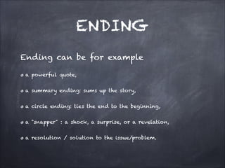 Structure of a Feature Story | PDF