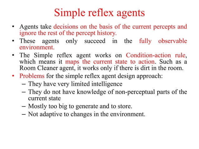 Structure of agents | PPTX