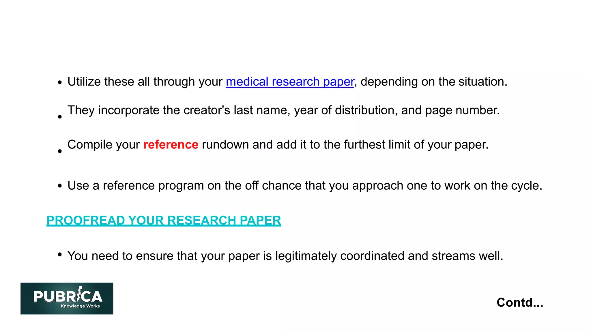 Structure of a medical paper writing essential elements and reporting ...