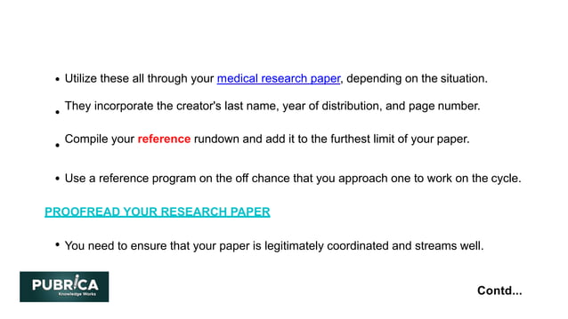 Structure of a medical paper writing essential elements and reporting ...