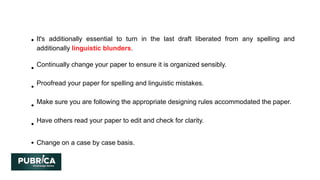 Structure of a medical paper writing essential elements and reporting ...