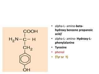 Structure of amino acids | PPT