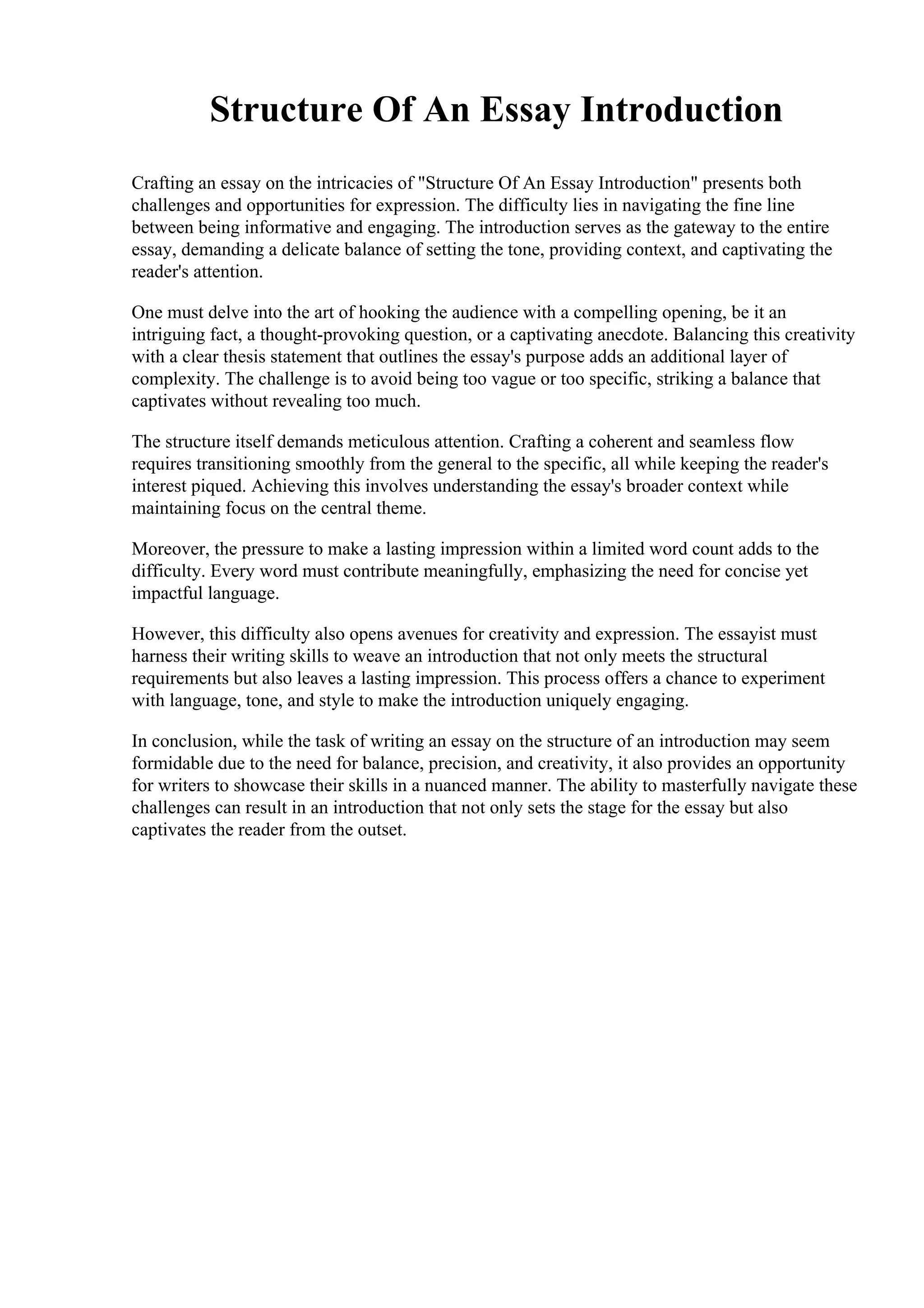 Structure Of An Essay Introduction.pdf
