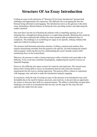 Structure Of An Essay Introduction.pdf