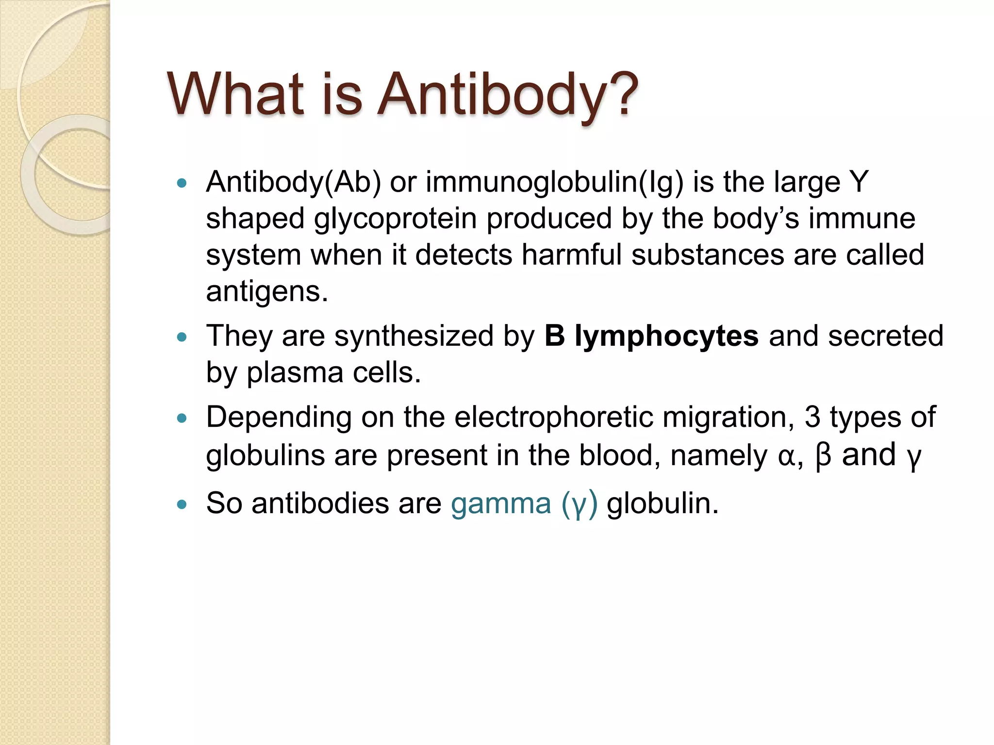 Structure of Antibody | PPTX