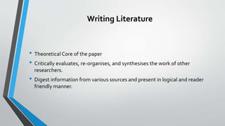 Structure of a research paper | PPTX