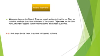 Structure of a report | PPTX