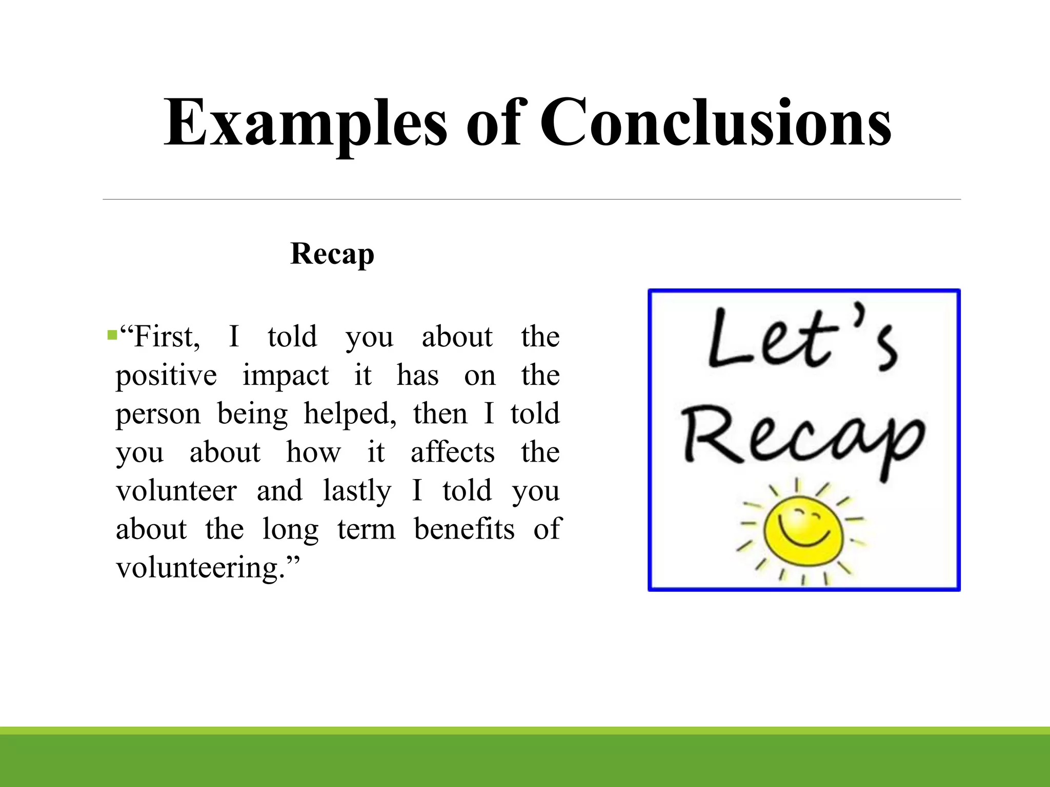 Structure of a Speech (Introduction & Conclusion) | PPTX