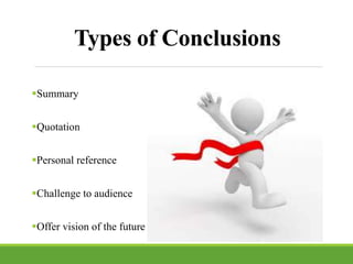 Structure of a Speech (Introduction & Conclusion) | PPTX