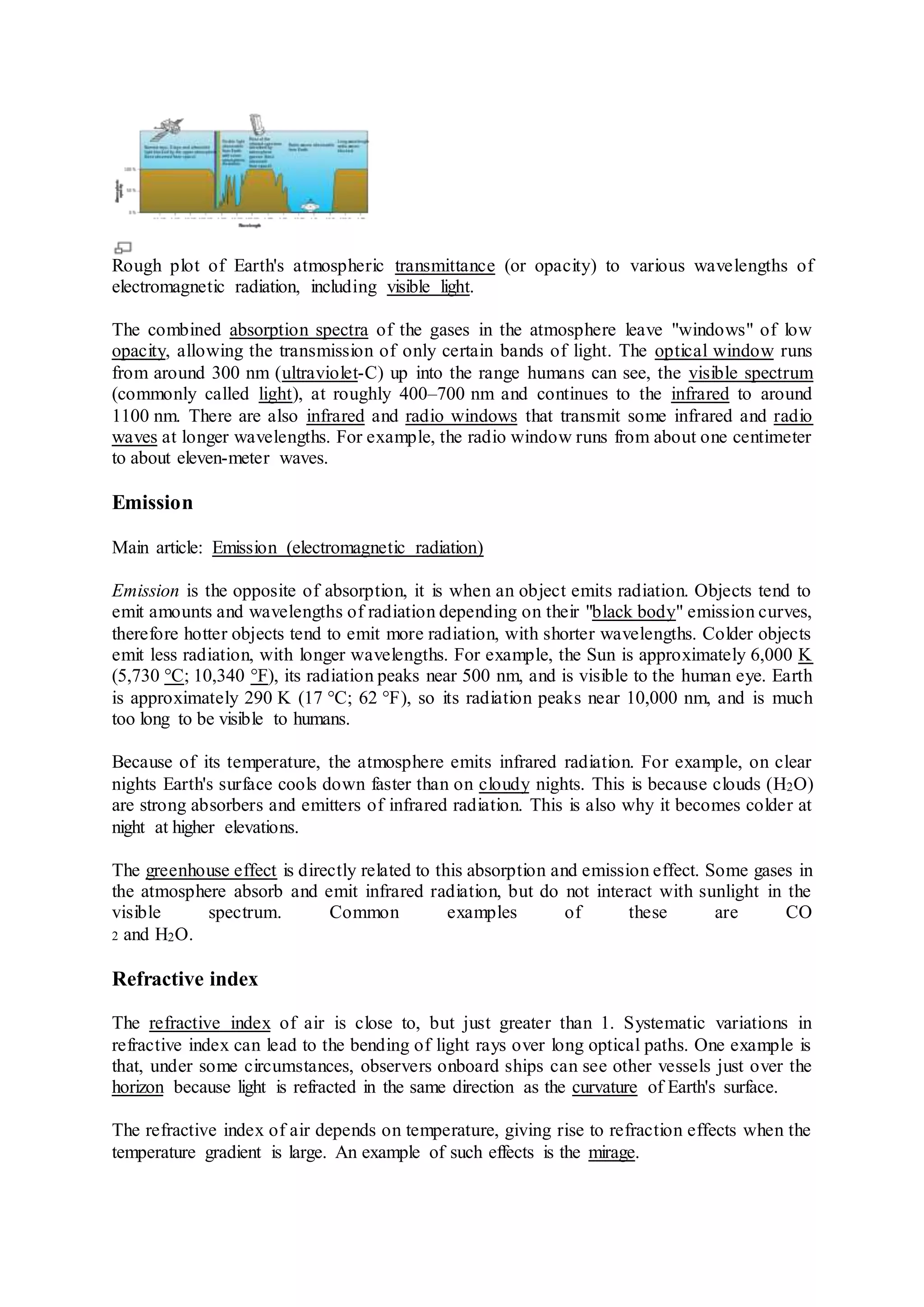 Structure of atmosphere | PDF