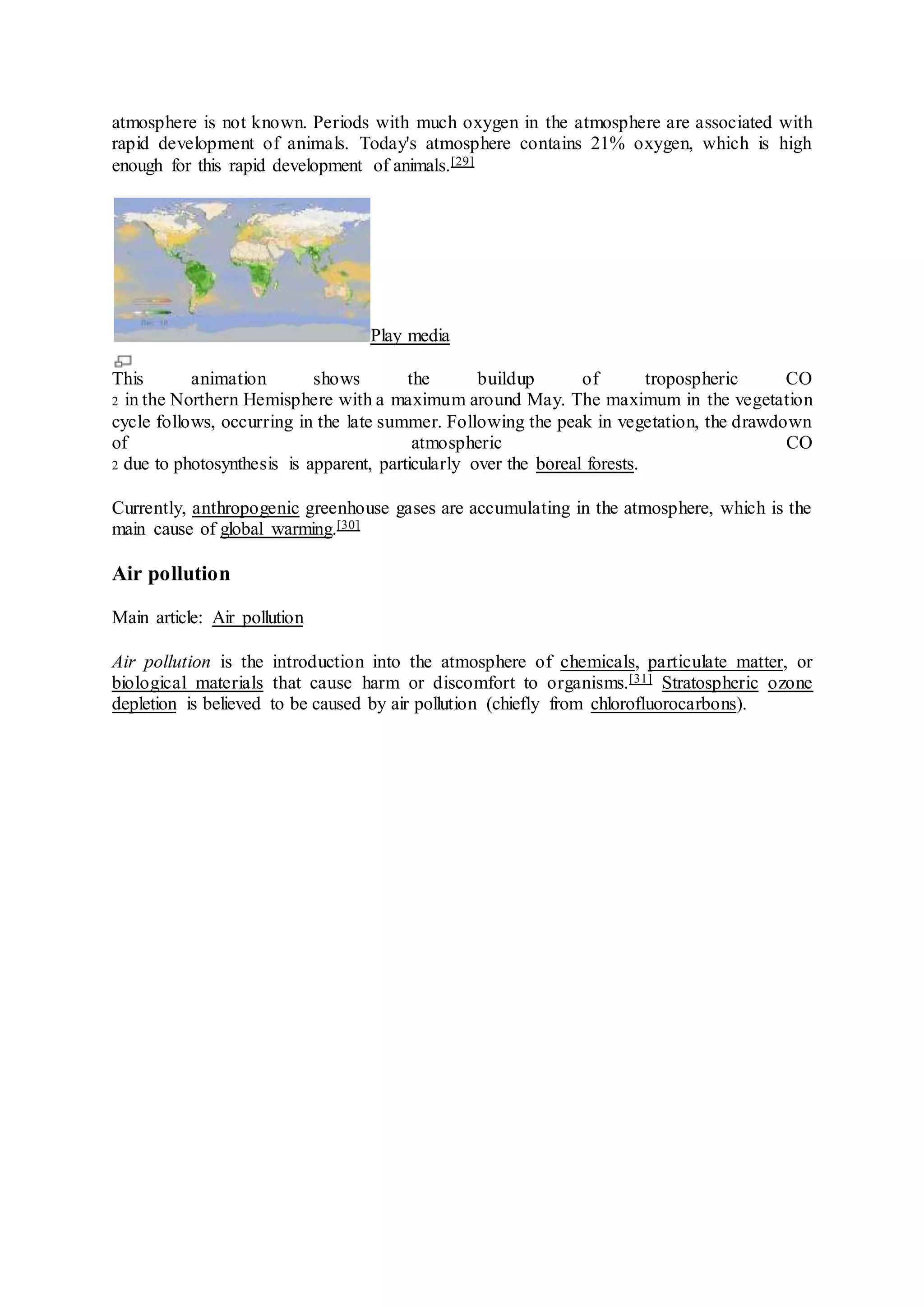 Structure of atmosphere | PDF