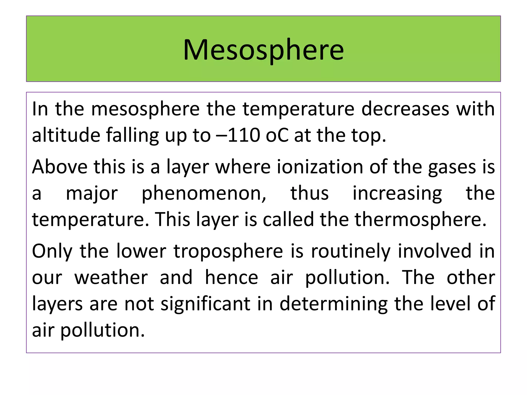 Structure of atmosphere | PPTX
