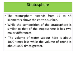 Structure of atmosphere | PPTX