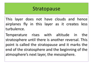 Structure of atmosphere | PPTX