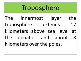 Structure of atmosphere | PPTX