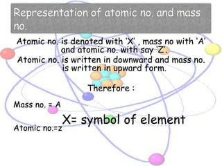 Structure of atom | PPT