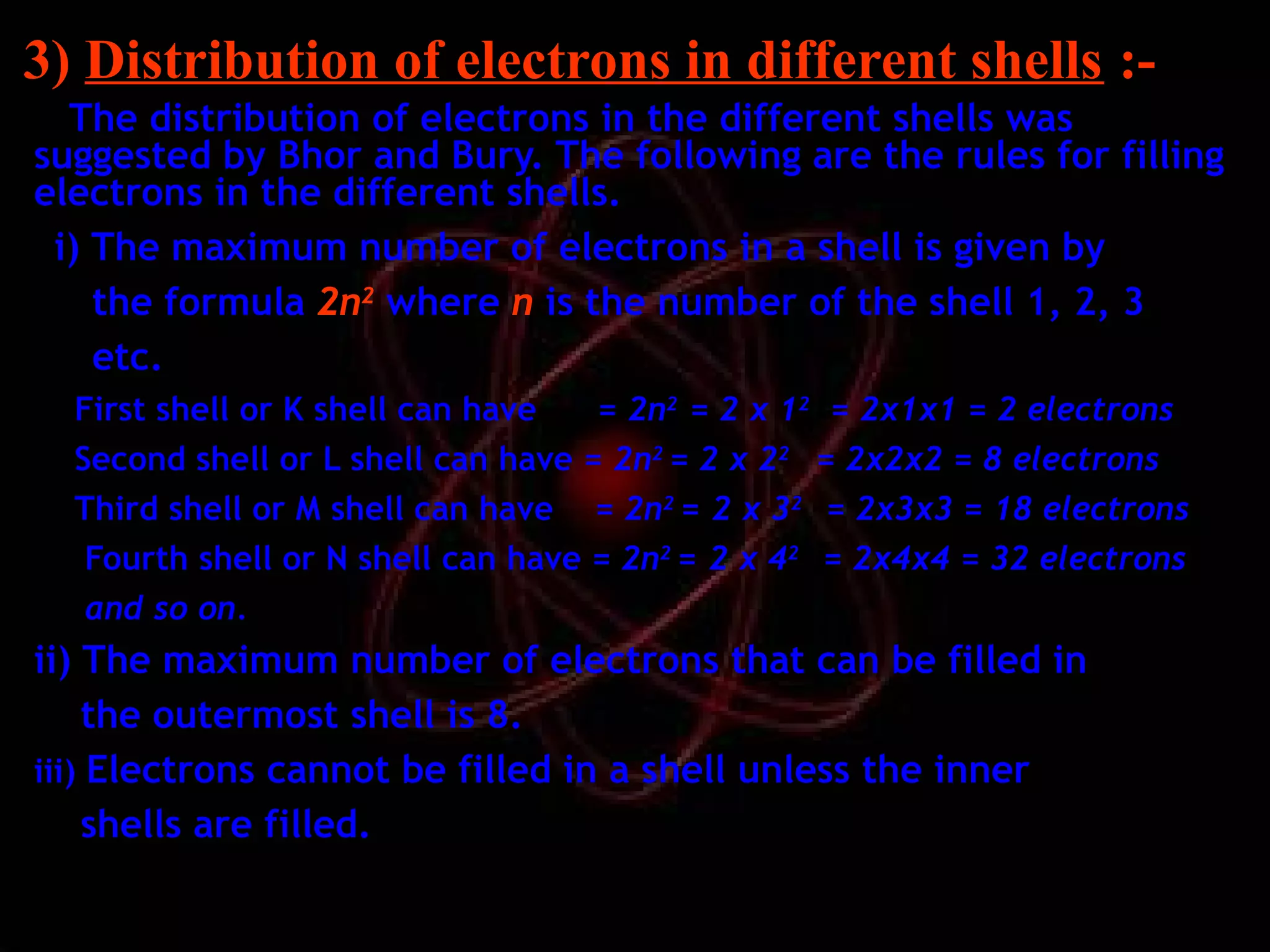 Structure of atom | PPT | Chemistry | Science