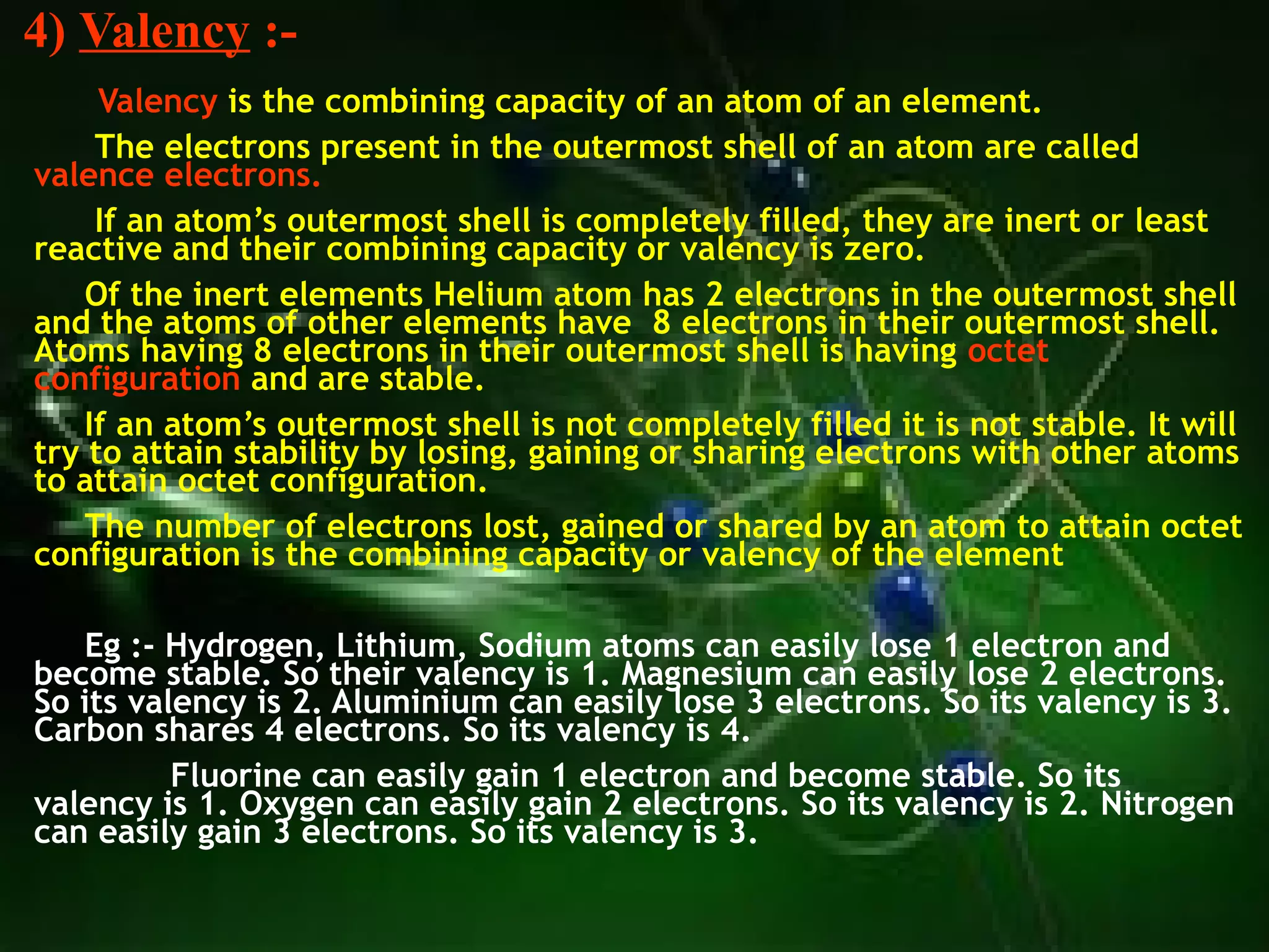Structure of atom | PPT | Chemistry | Science