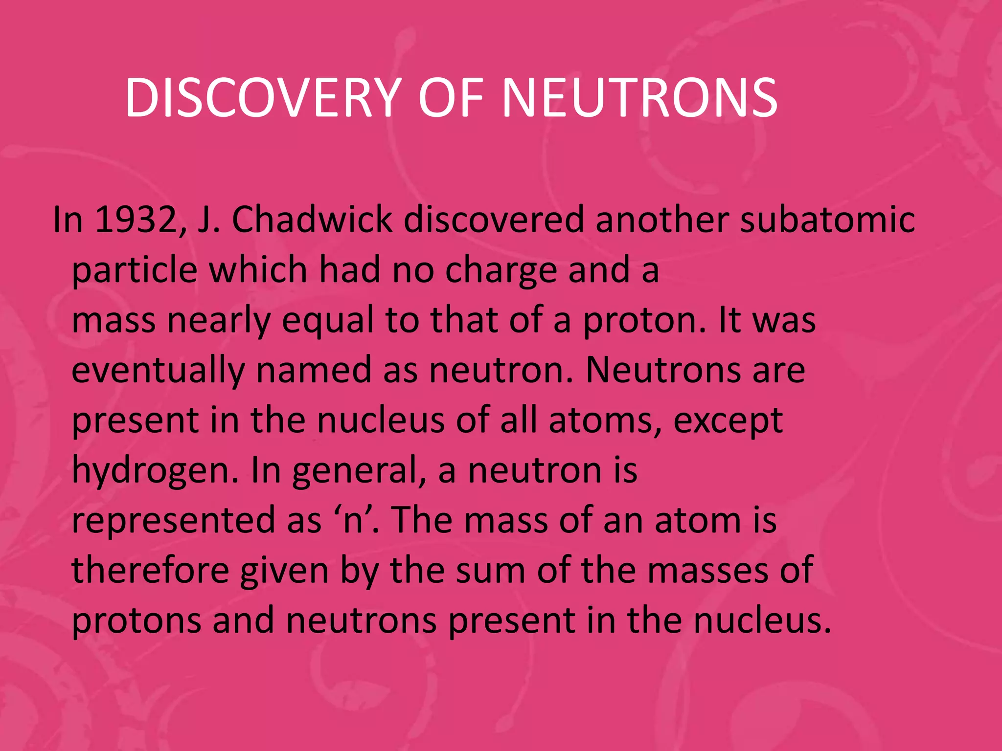 Structure of atom | PPTX
