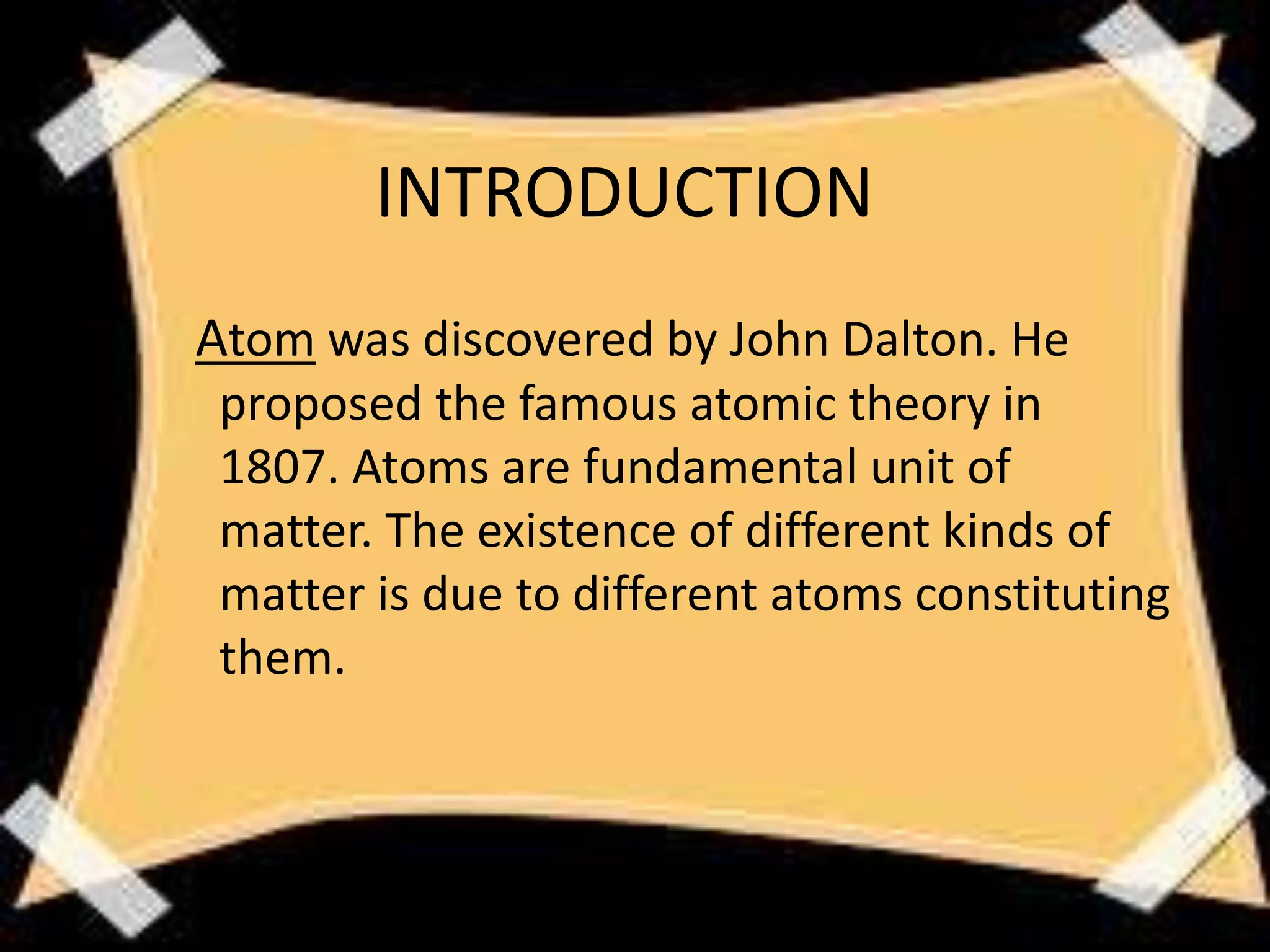 Structure of atom | PPTX