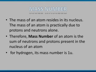 Structure of atom | PPTX