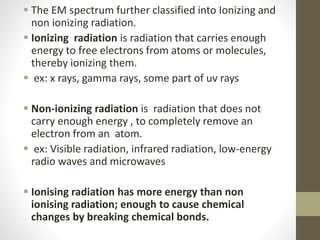 Structure of atom and EM spectrum | PPTX
